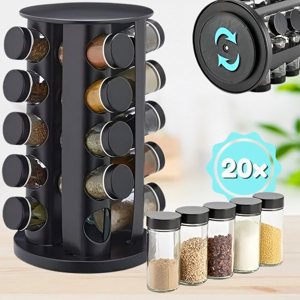 Forgó fűszerrendező | SPINSPICE – Vigoexpress.hu